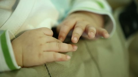 Womans Hand Tattoo Touch Little Kids Stock Footage Video (100% Royalty ...