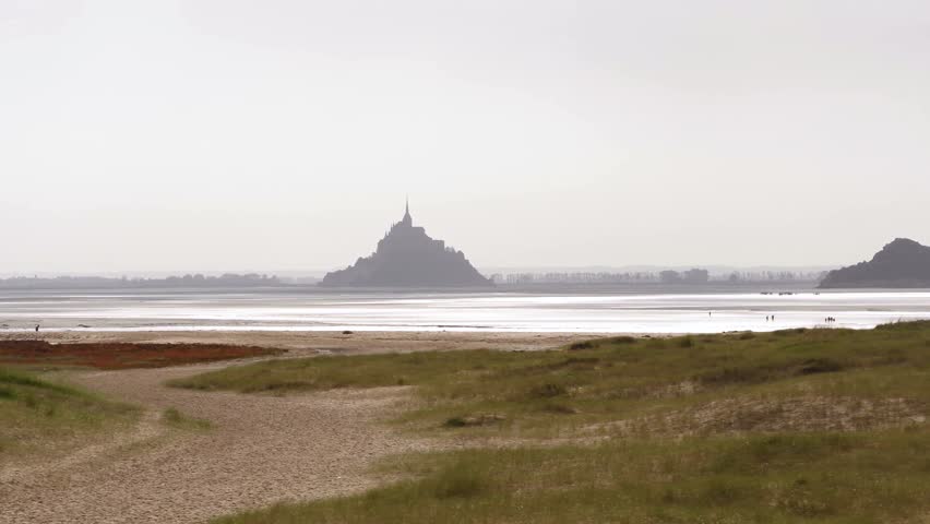 Mont Saint Michel, Manche, Normandy, France Building & Landmark Videos ...