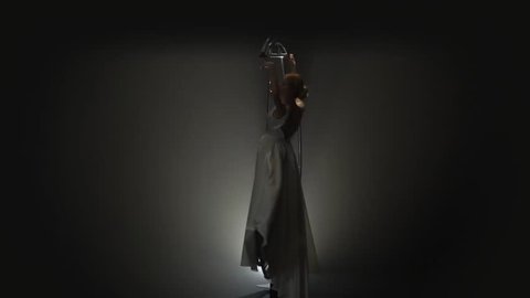 Exiting Void Futuristic Space Astronaut Exiting Stock Illustration ...