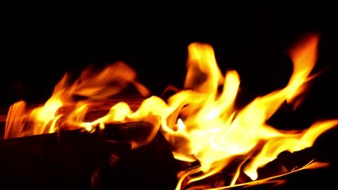 fire flames igniting burning - slow Stock Footage Video (100% Royalty ...