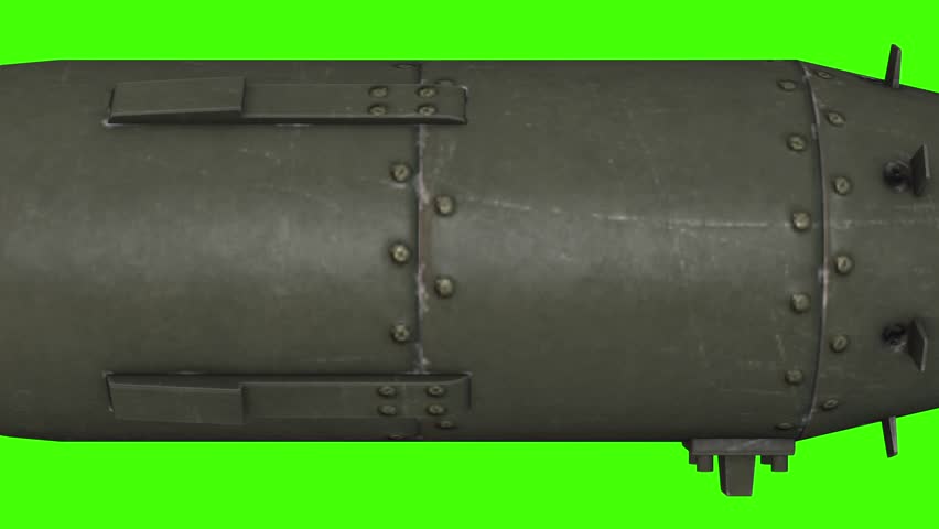 Atom Bomb Transition On Green Stock Footage Video (100% Royalty-free ...