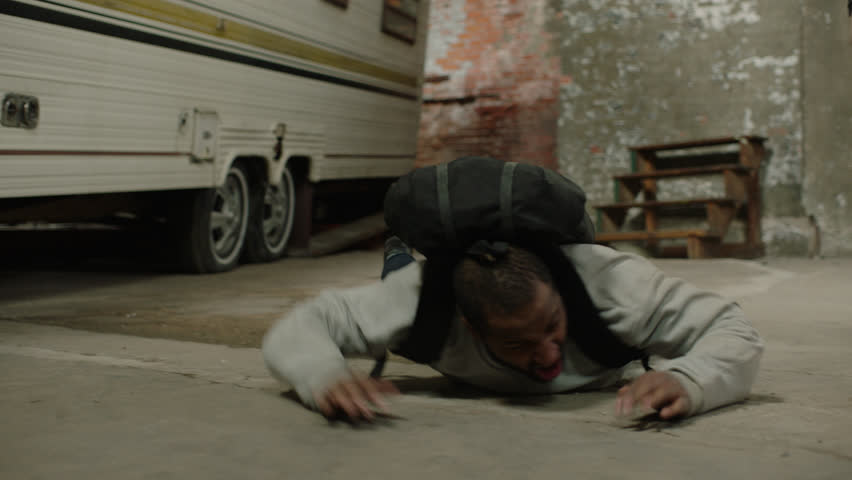 Angry Man Beats up Another Stock Footage Video (100% Royalty-free ...