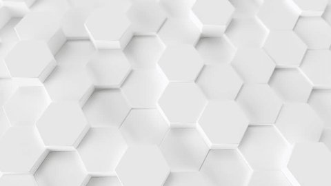 Abstract Hexagon Geometric Surface Loop 1a Stock Footage Video (100% ...