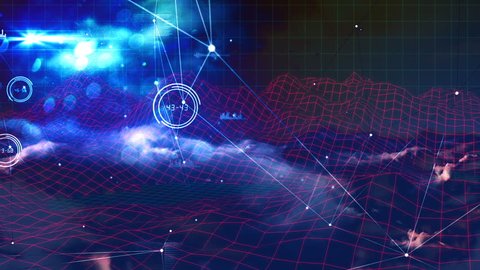 Digital Composite Digital Codes 3d Image Stock Footage Video (100% ...