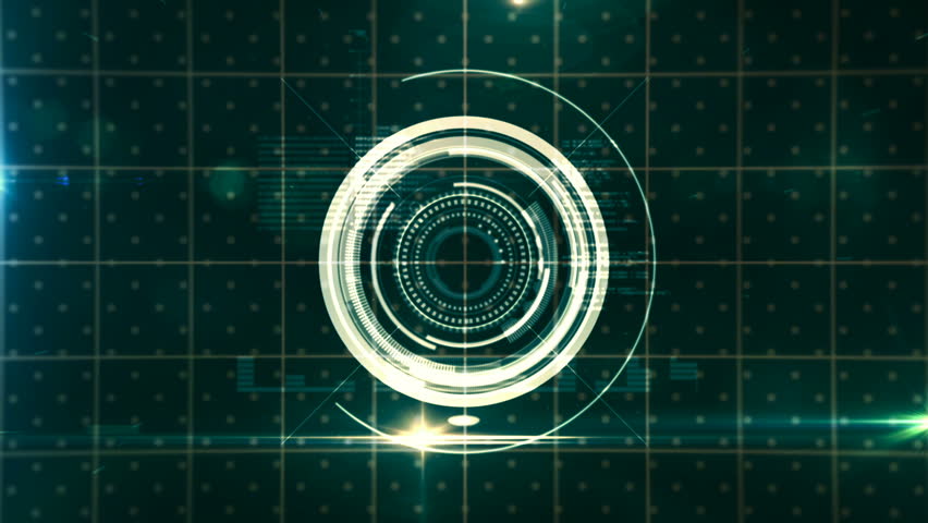 Digitally Generated Animation of Computer Stock Footage Video (100% ...