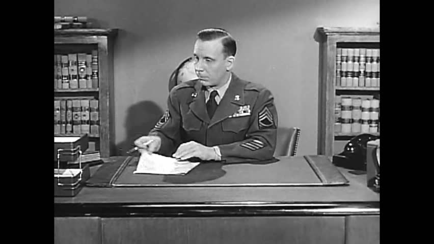 circa 1950s - united states army Stock Footage Video (100% Royalty-free ...