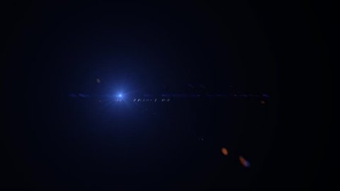 Bright Blue Lens Flare Stock Footage Video (100% Royalty-free ...