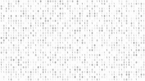 Texture Composed By Sequence Zero One Stock Vector (Royalty Free) 789931129