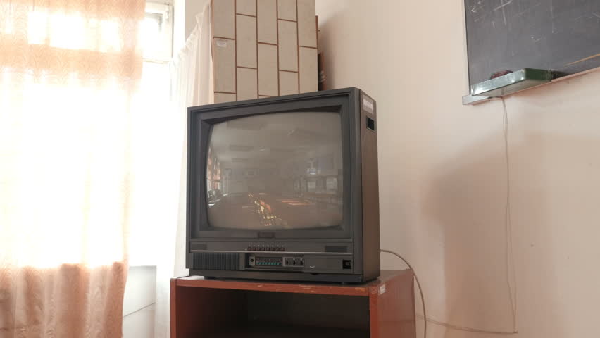 01547 authentic static on old fashioned Stock Footage Video (100% Royalty-free) 6864202 ...