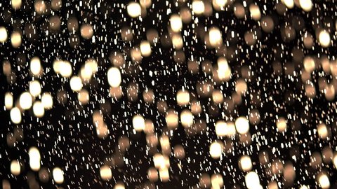 4k Slowmotion Snowstorm Particles Swirling Randomly Stock Footage Video ...