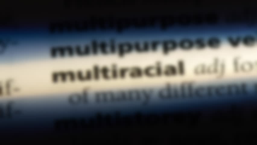 multiracial word dictionary concept Stock Footage Video (100% Royalty ...