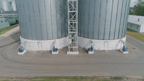 Grain Storage Elevator Stock Footage Video (100% Royalty-free) 1021691359 | Shutterstock
