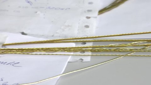 Metallographic Research Study Surface Microsection Samples Stock ...