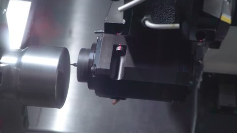 Cnc Machine Molding Letters On Metal Stock Footage Video (100% Royalty ...
