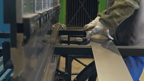 Process Grinding Metal Blanks Production Metal Stock Footage Video (100 ...