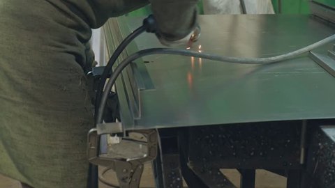 Process Grinding Metal Blanks Production Metal Stock Footage Video (100 ...