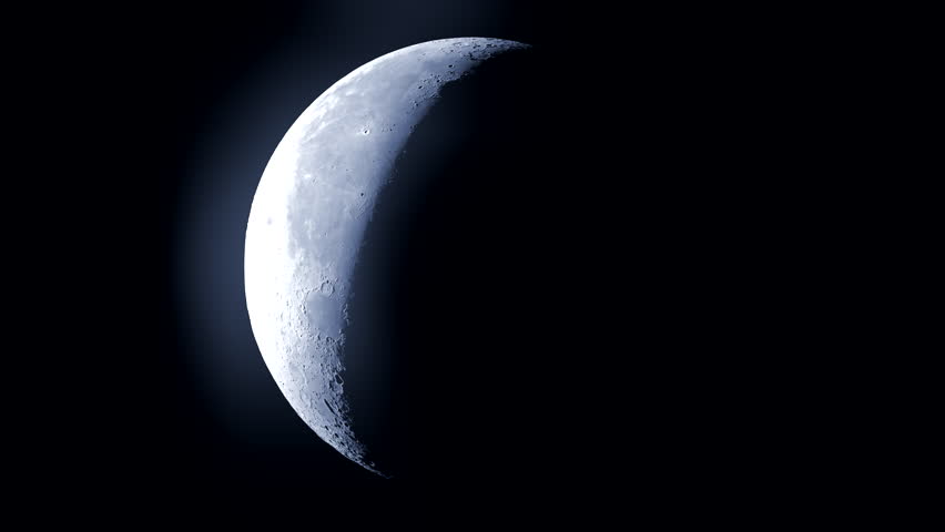 Fases de la luna. Iluminación por: video de stock (totalmente libre de ...
