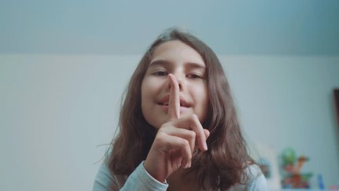 51 Little girl shh Stock Video Footage - 4K and HD Video Clips ...