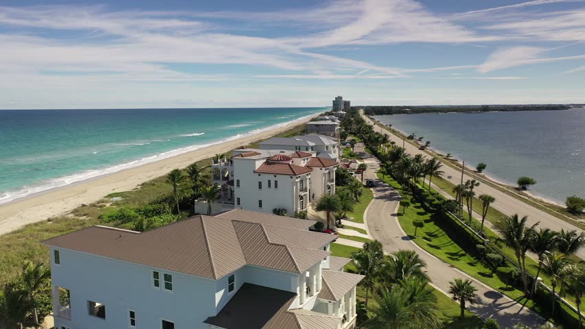 Luxury Ocean Drive Mansion Stock Video Footage - 4K and HD Video Clips ...