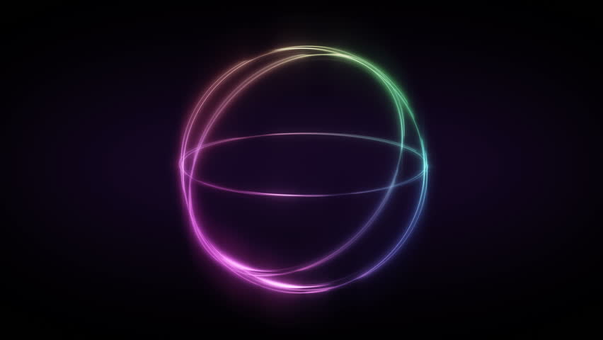 Motion Graphic Neon Light Theam Stock Footage Video (100% Royalty-free ...