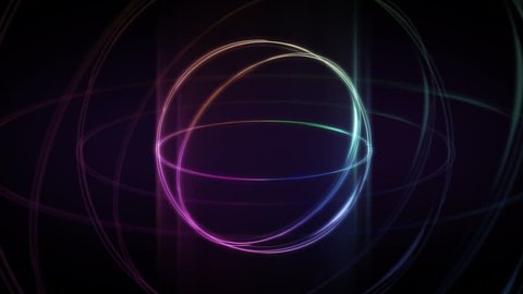 Motion Graphic Neon Light Theam Abstract Stock Footage Video (100% ...