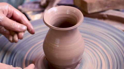 Pottery Craft Ceramic Clay Potter Human Stock Photo (Edit Now) 216315970