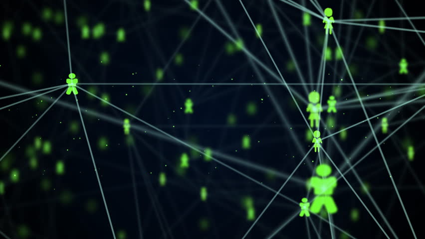 communication network animation Stock Footage Video (100% Royalty-free ...