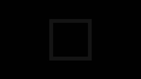 spinning cube 3d mesh wireframe wiremesh Stock Footage Video (100% ...