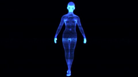 male body scan loop Stock Footage Video (100% Royalty-free) 3073045 ...