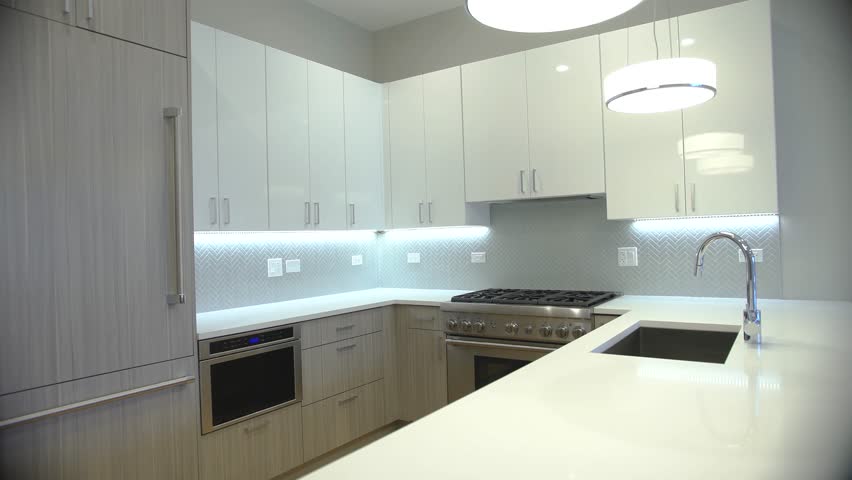 kitchen mesh transition 3d graphics interior Stock Footage Video (100% ...