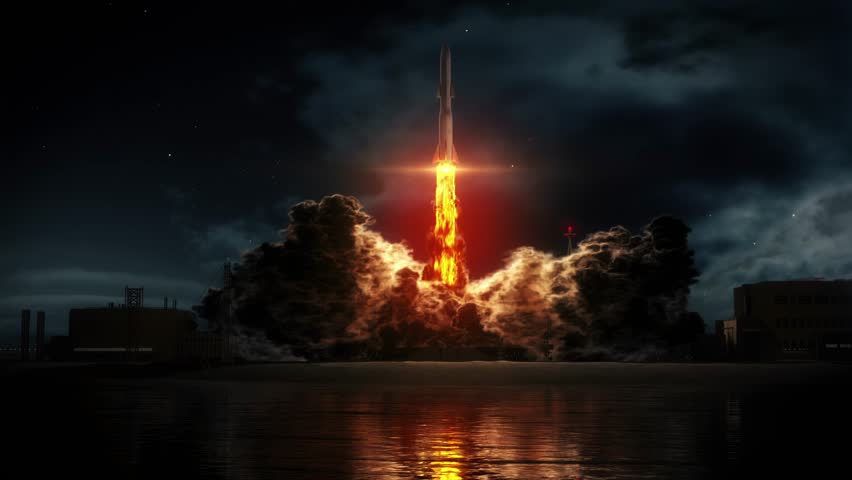 Star trails at the Kennedy Space Center in Florida image - Free stock ...