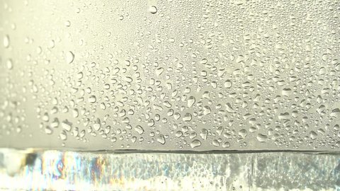 Drops Pure Water Alcohol Drip Inside Stock Footage Video (100% Royalty ...