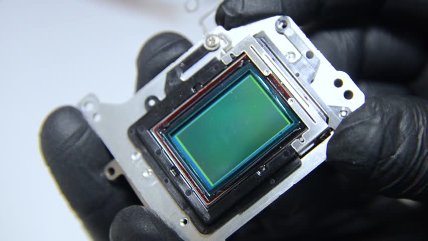 Camera Repair, Camera Sensor for Stock Footage Video (100% Royalty-free ...