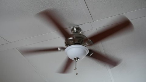 Ceiling Fan Spinning Stock Footage Video (100% Royalty-free) 1022517301 ...