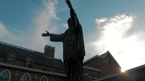 82 Jesus with outstretched arms Stock Video Footage - 4K and HD Video ...