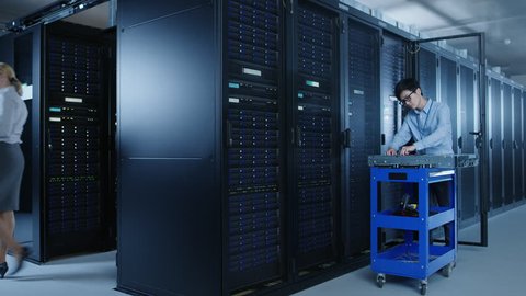 time lapse footage employees working data Stock Footage Video (100% ...