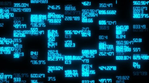 Technology Background Abstract Digital Code Motion Stock Footage Video ...