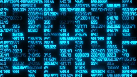 Technology Background Abstract Digital Code Motion Stock Footage Video ...