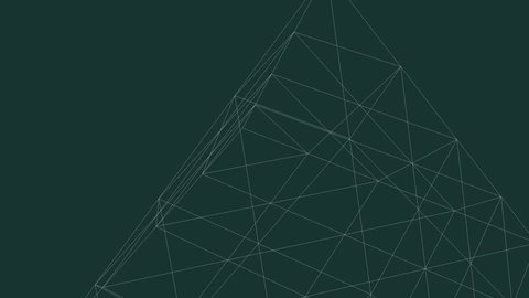 3d Animation Pyramid Concept Architecture White Stock Footage Video ...