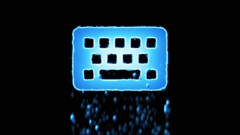 Wave symbol keyboard icon Stock Video Footage - 4K and HD Video Clips ...