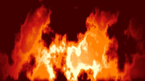 Abstract Animated Fiery Stained Background Seamless Stock Footage Video ...