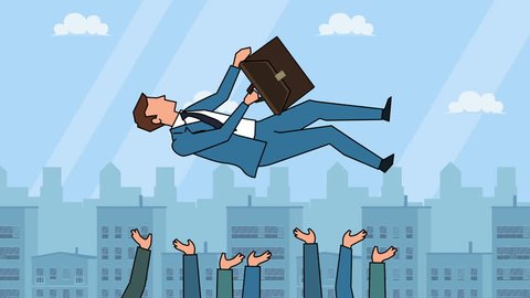 Leadership Lead Team Members Business Direction Stock Vector (Royalty ...