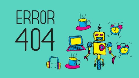 Set Animated Doodle Icons Business Technology Stock Footage Video (100% ...