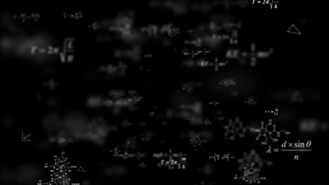 Cinematic Image Formulas Explosion Knowledge Formulas Stock Footage ...