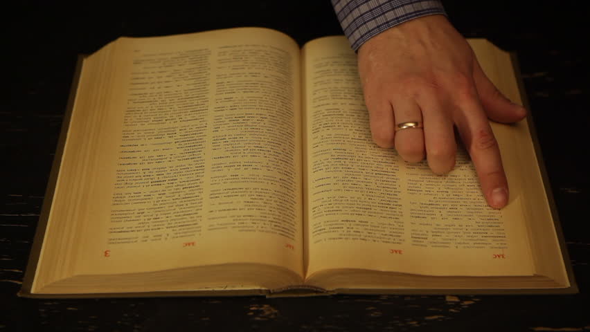 Mens Hands Turn the Pages Stock Footage Video (100% Royalty-free ...