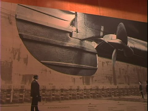 Queen Mary 2 2004 Shot Rudder Stock Footage Video (100% Royalty-free ...