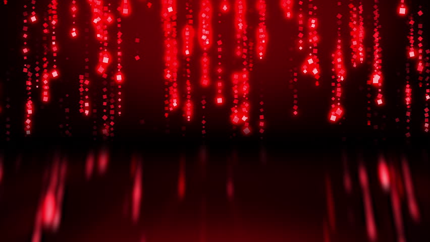 Loopable Glitter Falling Background,red Background Stock Footage Video ...