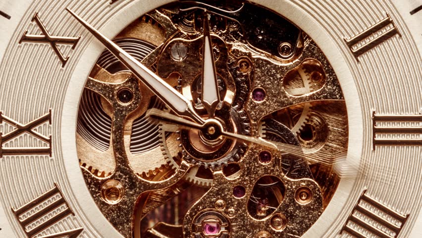 Spiral Clock Track of Time Stock Footage Video (100% Royalty-free ...