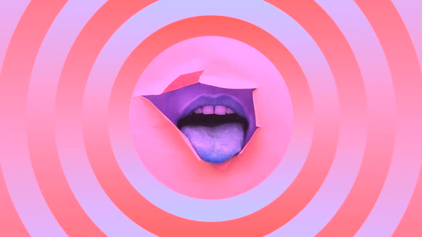 contemporary motion gif art open alien's Stock Footage Video (100% ...