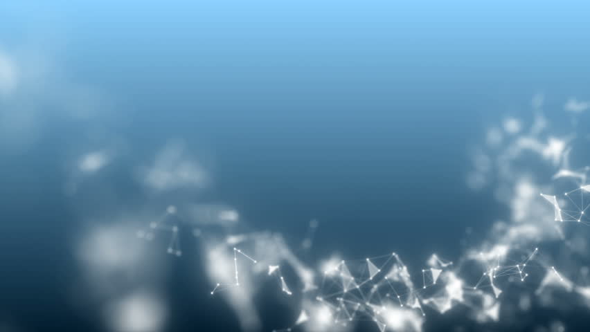 transformation cloud blue digital background seamless Stock Footage ...